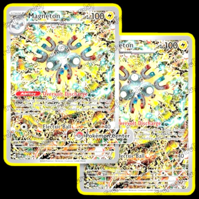 Pokémon Cards | SURGING SPARKS MAGNETON SVP159 CENTER STAMPED PROMO OUT ...