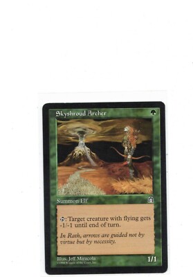 Skyshroud Archer [Stronghold] Magic MTG | eBay