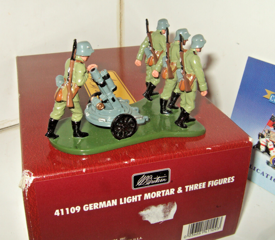 Britains 41109 WW1 German Light Mortar & Infantry Figures in 54mm | eBay UK