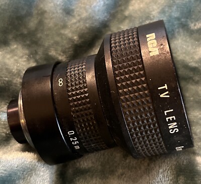 RCA 8mm 1:1.6 TV Zoom Camera Lens Video TV Pro VTG | eBay