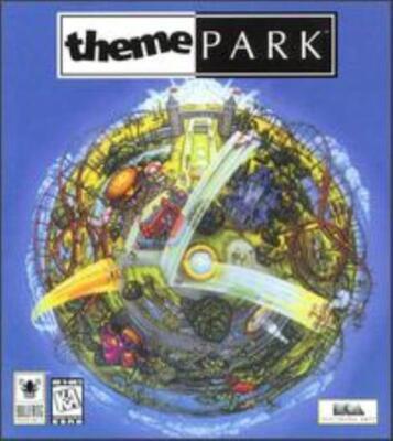Theme Park PC CD design manage amusement park rollercoaster rides business game! | eBay