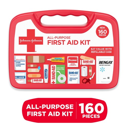 All-Purpose Portable Compact First Aid Kit, 160 pc | eBay