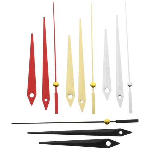 4 Sets Wanduhr DIY Zeiger Metall Uhrzeiger Zubehör Stundenzeiger ...