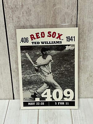 2007 Topps Williams 406 #TW11 Ted Williams | eBay