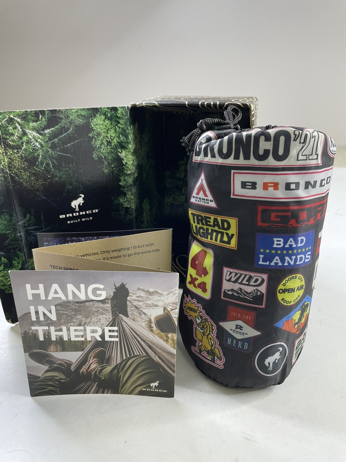 2021 Ford Bronco Promotional Hammock In Box NIB Reservation Holders ...