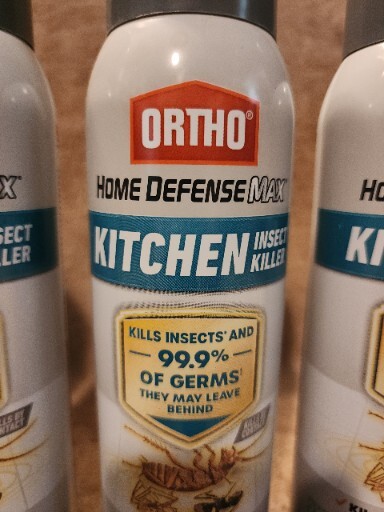 Lot of 4: ORTHO Home Defense Max Kitchen Insect Killer 18oz Home Pest ...