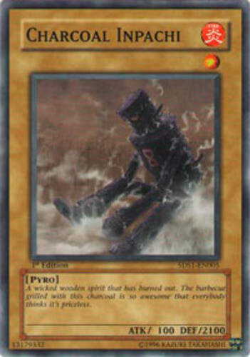 3 x Charcoal Inpachi - 5DS1-EN005 - Common - 1st Edition Near Mint ...