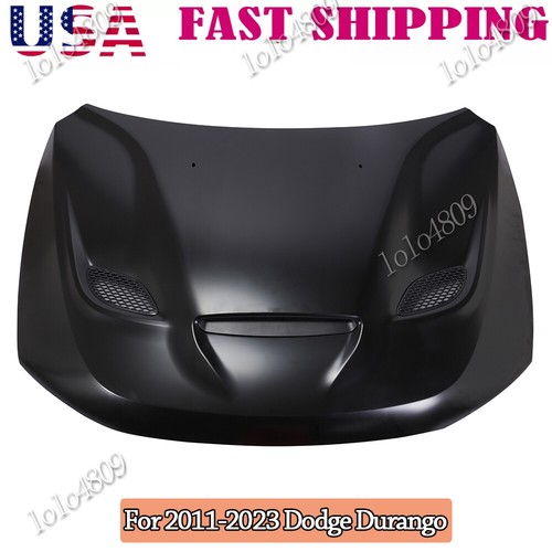 New Hood Front Panel Fits For Dodge Durango 2011 2012 2013-2023 Black ...