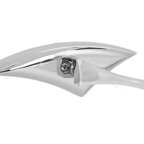 SPG Motorcycle Spear Blade Mirrors 180 Degree Adjustable Rear View Side ...