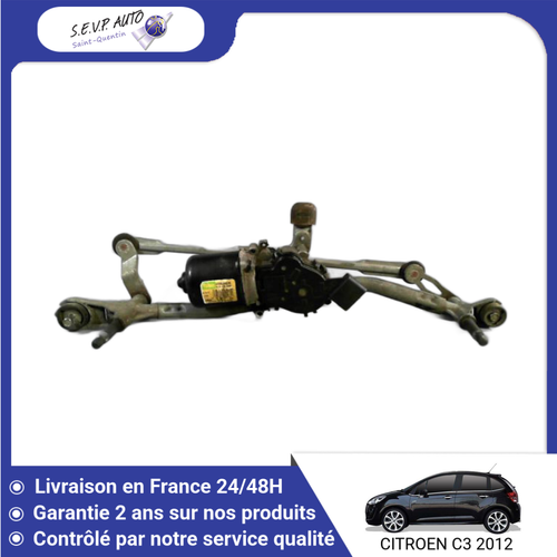 🇫🇷 MECANISME ESSUIE-GLACE AVANT CITROEN C3 6405QC ♻️ | eBay