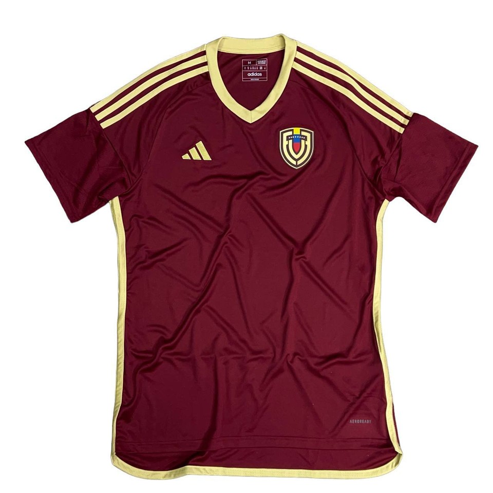 CAMISETA VENEZUELA VINOTINTO LOCAL FVF ADIDAS 2024 AUTENTICA | eBay