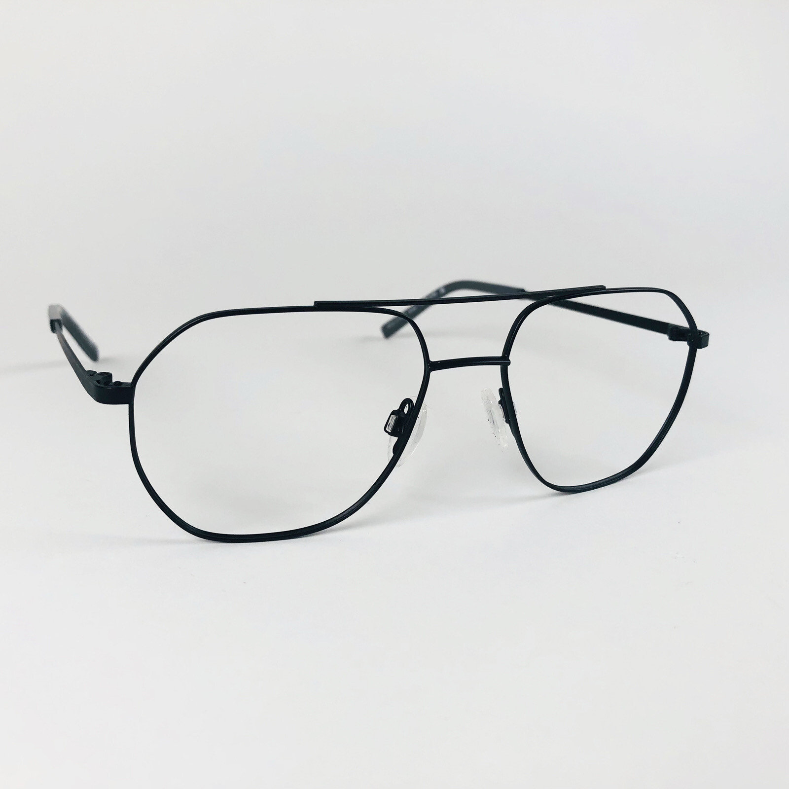 SPECSAVERS eyeglasses MATT BLACK PILOT glasses frame MOD: ALVAR ...