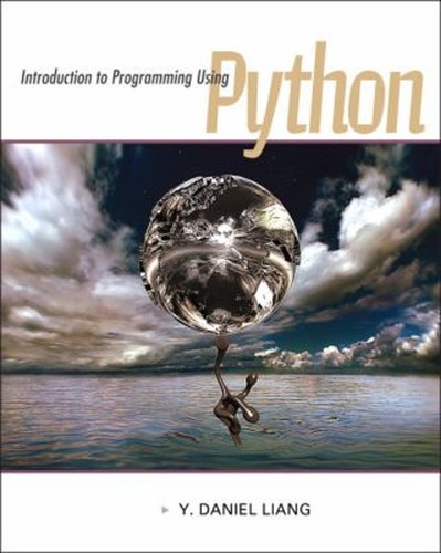 Introduction to Programming Using Python Paperback Y Liang 9780132747189| eBay