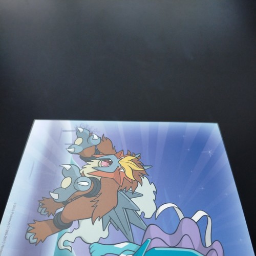 Pokemon Center Postcard Suicune Raikou Entei Pikachu Gold Silver ...