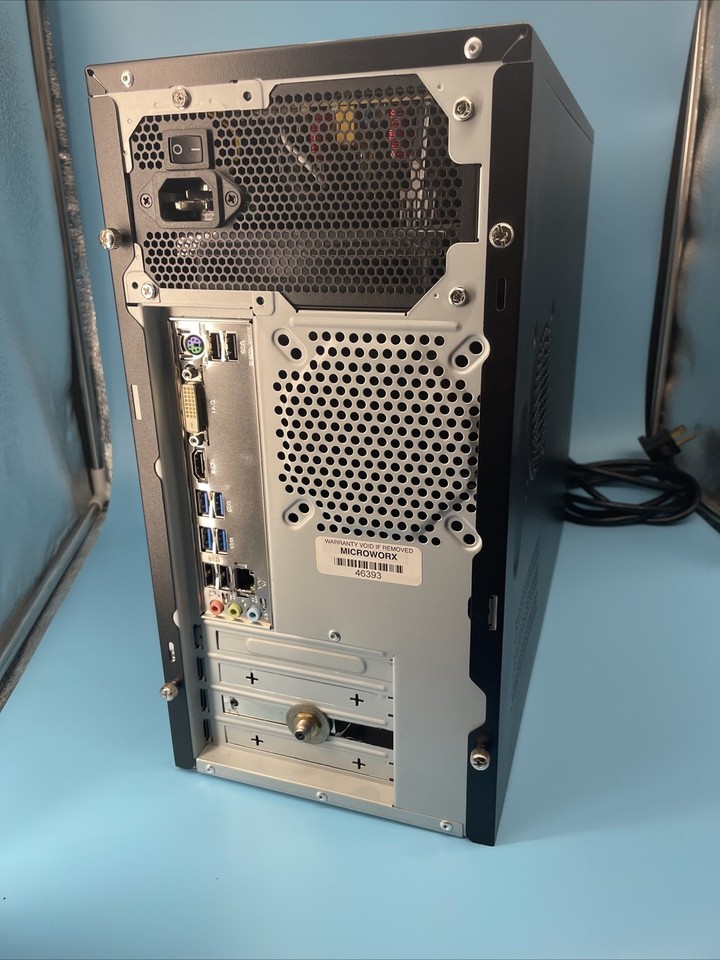 Linux Mint PC Tower Quad core AMD Ryzen 3 2200G Vega 64 desktop ...
