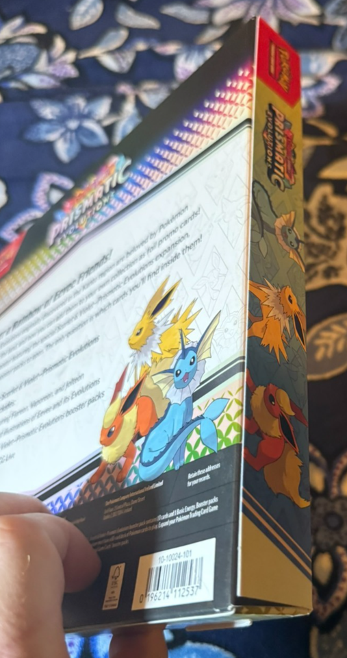 Pokemon S&V Prismatic Evolutions Poster Collection Box Factory Sealed ...