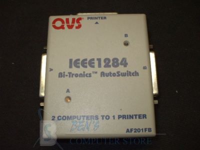 QVS Bi-Tronics Two Port Parallel AutoSwitch AF201FB | eBay