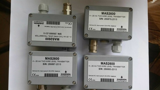 Emerson Two Wire Level Transmitter MAS2600 for sale online | eBay