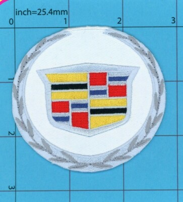 CADILLAC iron on patch racing GM SRX CTS Escalade DeVille Catera ...