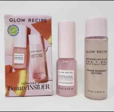 Glow Recipe Watermelon Toner & Dew Drops Mini Set | Sephora Exclusive ...