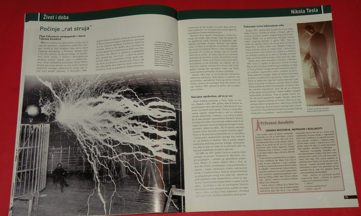 Nikola Tesla Time Magazine 1931