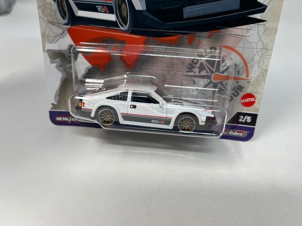 '82 Toyota Supra * WHITE * 2024 Hot Wheels WORLD TOUR Car Culture Case ...