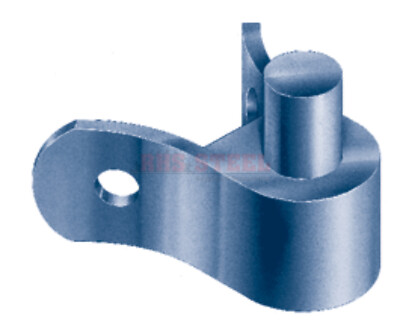 Angle Post Gate Pivot Hinge Gudgeon 25nb Rural Fencing | eBay