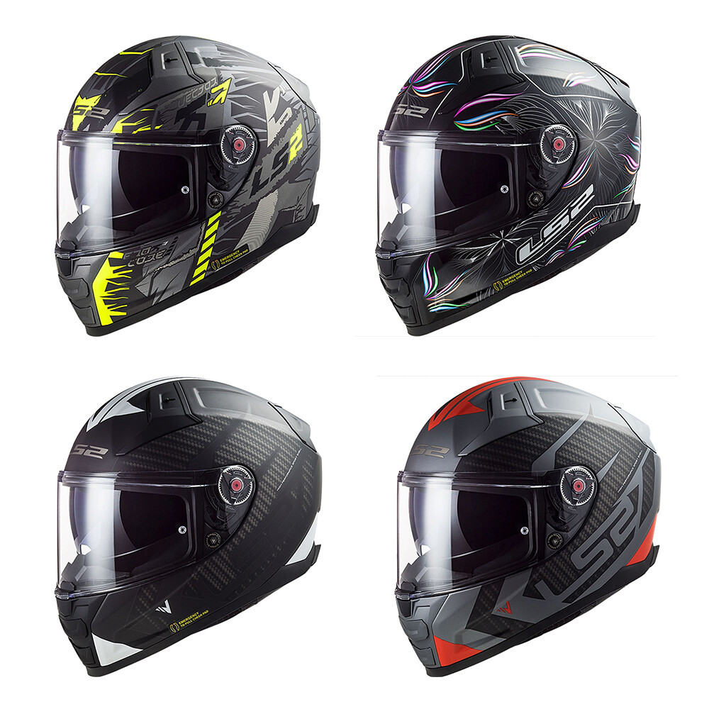 LS2 Citation II Full Face Motorcycle Helmet W/ SunShield | eBay