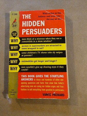 THE HIDDEN PERSUADERS - Vance Packard - 1964 | eBay