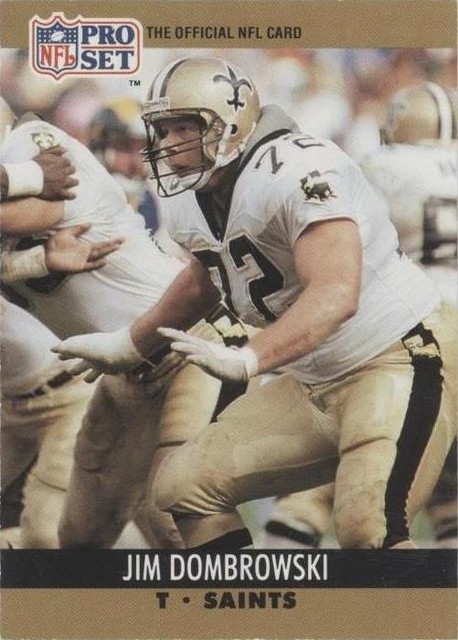 1990 Pro Set - #587 Jim Dombrowski (RC) for sale online | eBay