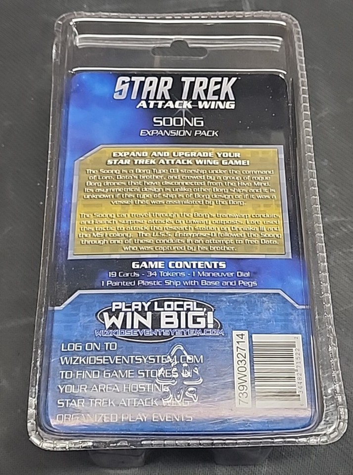 Star Trek: Attack Wing - Soong Borg Expansion Pack | eBay