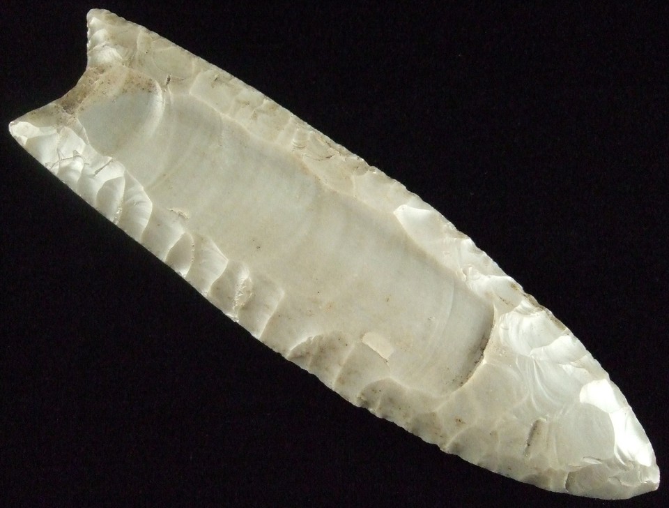 Exceptionally Fine Missouri Cobden Flint Clovis Point with COA Arrowheads | eBay