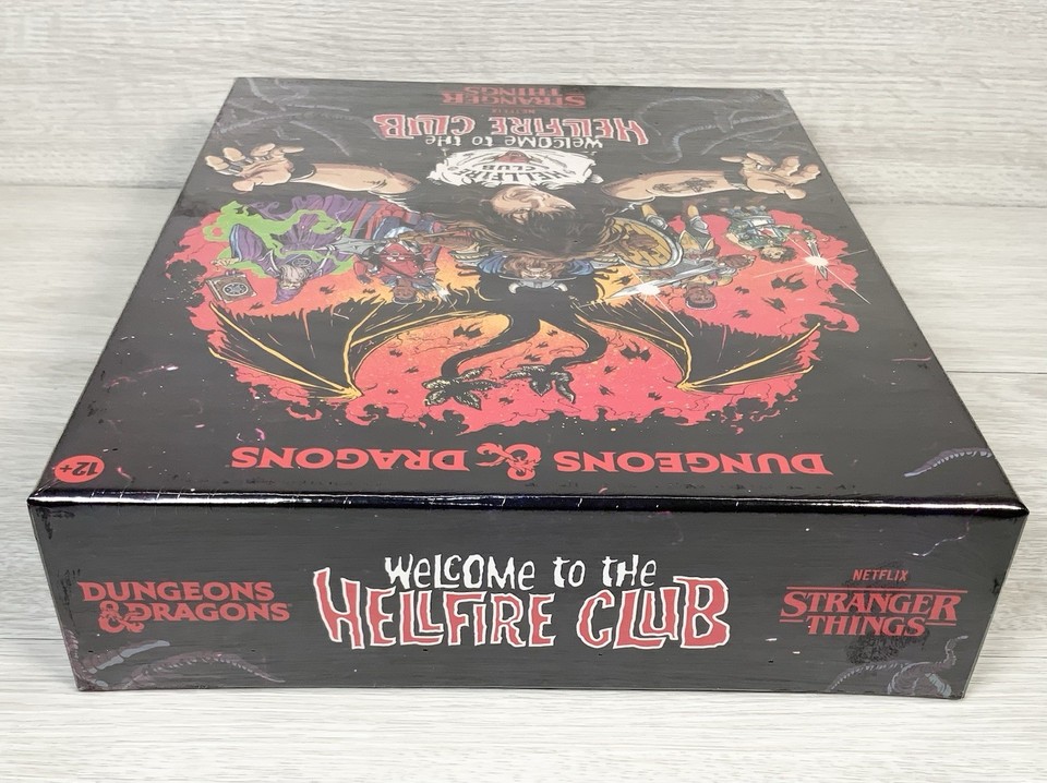 Dungeons & Dragons Stranger Things Welcome to the Hellfire Club Set New ...