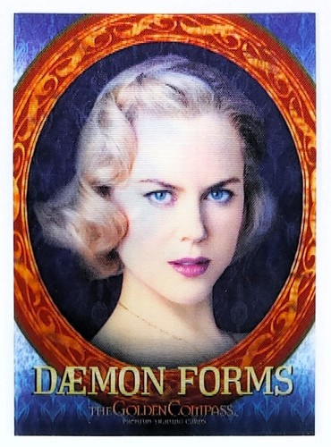 2007 Inkworks The Golden Compass Movie #DF3 Mrs. Coulter/Monkey Daemon ...