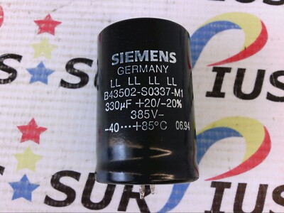 USSP Siemens B43502-S0337-M1 B43502S0337M1 Electrolytic Capacitor 330uF ...