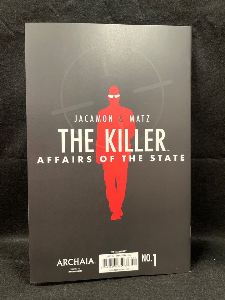 Boom Archaia THE KILLER AFFAIRS OF THE STATE #1 1st print 1:25 Matz ...