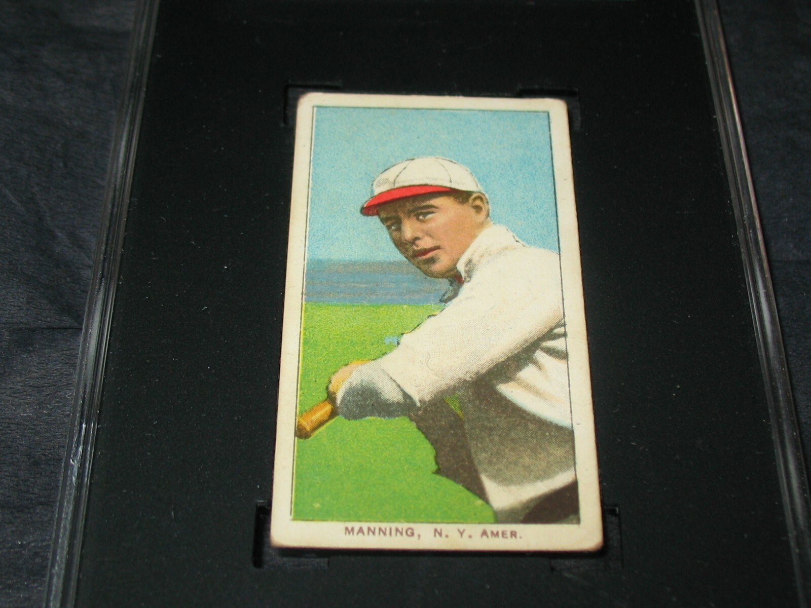 1910 T206 Rube Manning SGC 50 VG/EX 4 ~New York Yankees | eBay