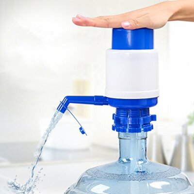 Drinking Water Hand Press Pump Manual Tap Spigot 5-6 Gallon Bottled ...