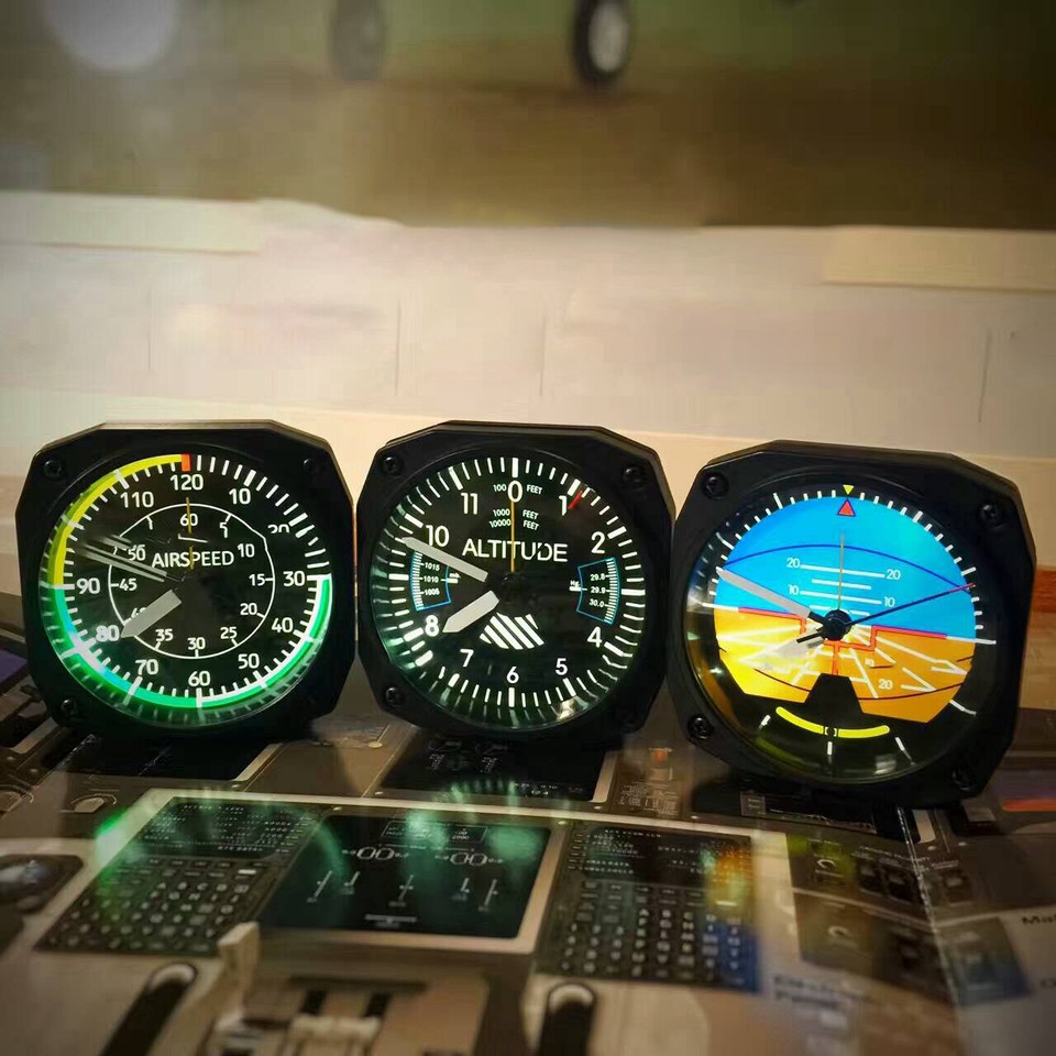 Aviation Alarm Clock Cessna/Diamond Cockpit Simulator Aircraft ...
