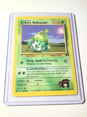 ERIKA’S BULBASAUR - Gym Challenge - 39/132 - Uncommon - Pokemon Card ...