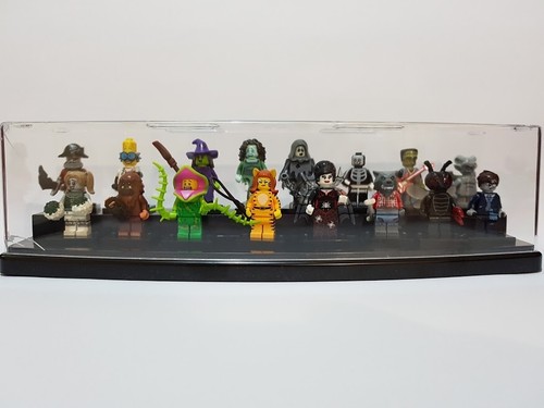 LEGO Minifigure Display Case Clear Plastic Black - BRAND NEW SEALED | eBay