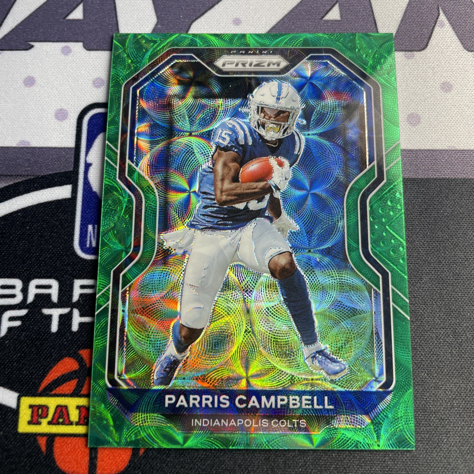 2020 Panini Prizm Football #84 PARRIS CAMPBELL Green Scope PRIZM /75 | eBay