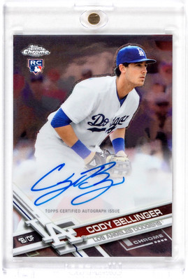 2017 Topps Chrome Rookie Autographs #RACB Cody Bellinger | eBay