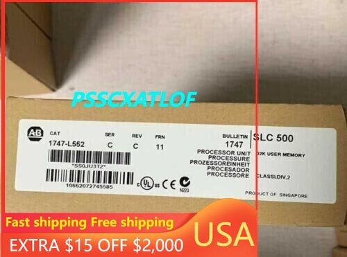 New Factory Sealed AB 1747-L552 /C SLC500 SLC 5/05 CPU Processor Unit ...