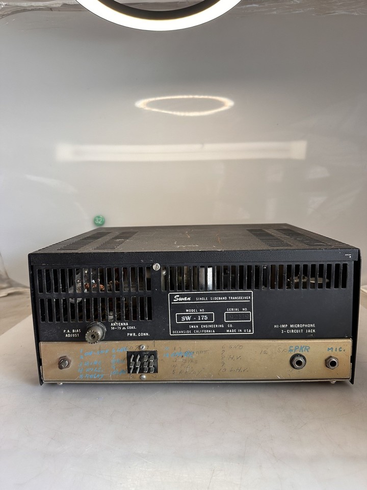 Vintage Swan SW-175 Single Sideband Transceiver UNTESTED | eBay