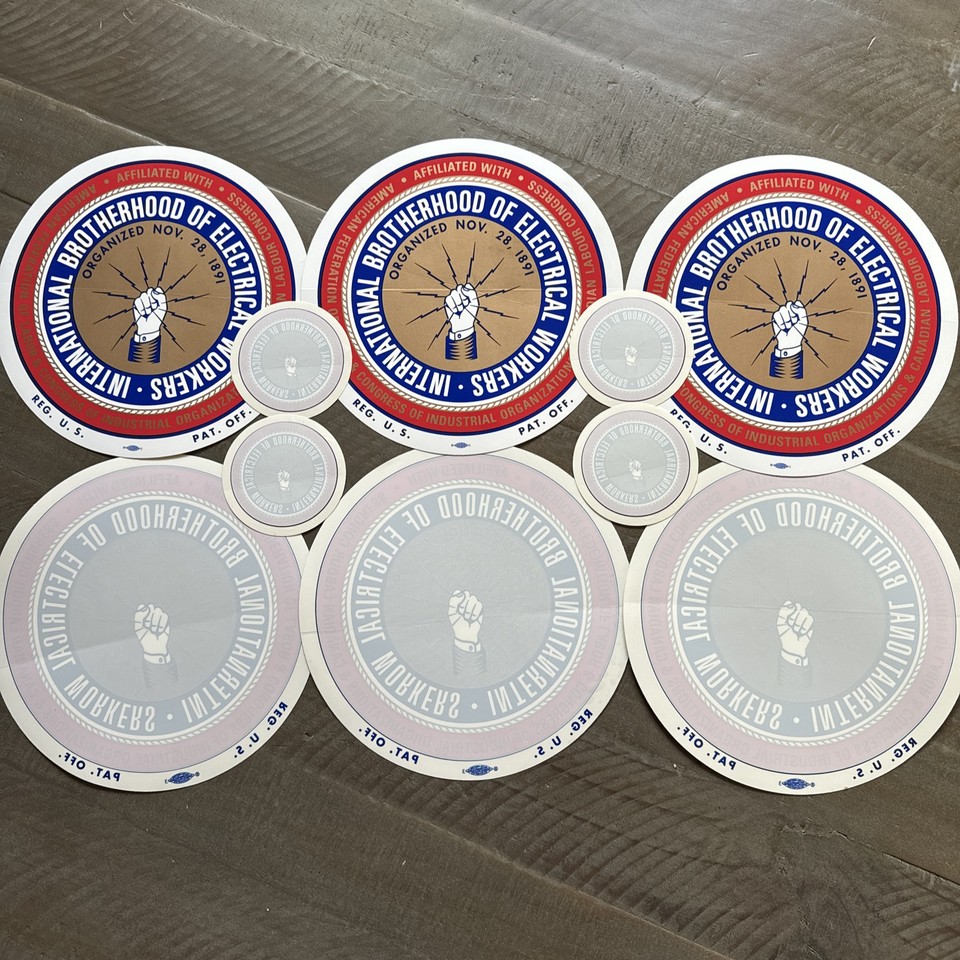 IBEW Stickers 10 pack | eBay