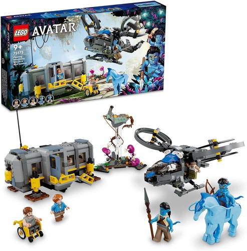 LEGO Avatar Pandora: Mountain in the Sky and RDA's Samson 75573 Toy ...