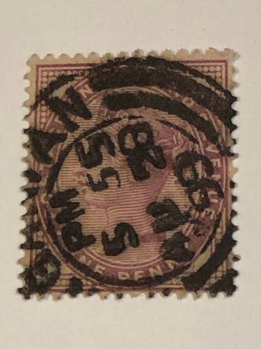 Great Britain Stamp 1881 Queen Victoria One Penny | eBay