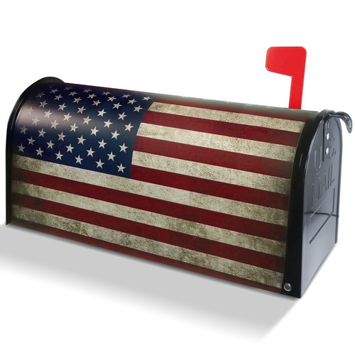 Anley Magnetic Retro US Flag Mailbox Covers - American Patriotic Mail ...