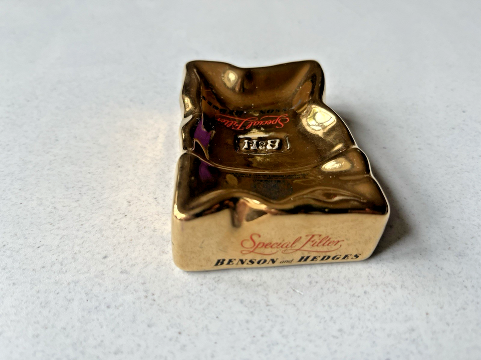 RARE Vintage HCW Prompots Benson and Hedges Cigarettes Crushed Packet ...